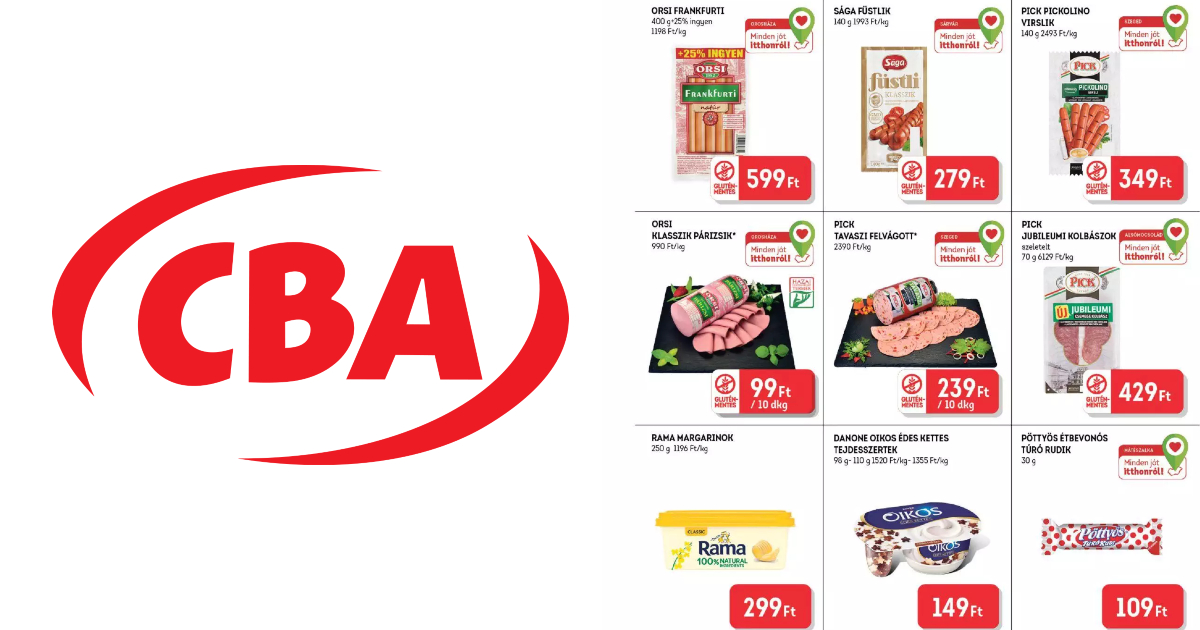 CBA akciós újságok és katalógusok | Ujar.hu